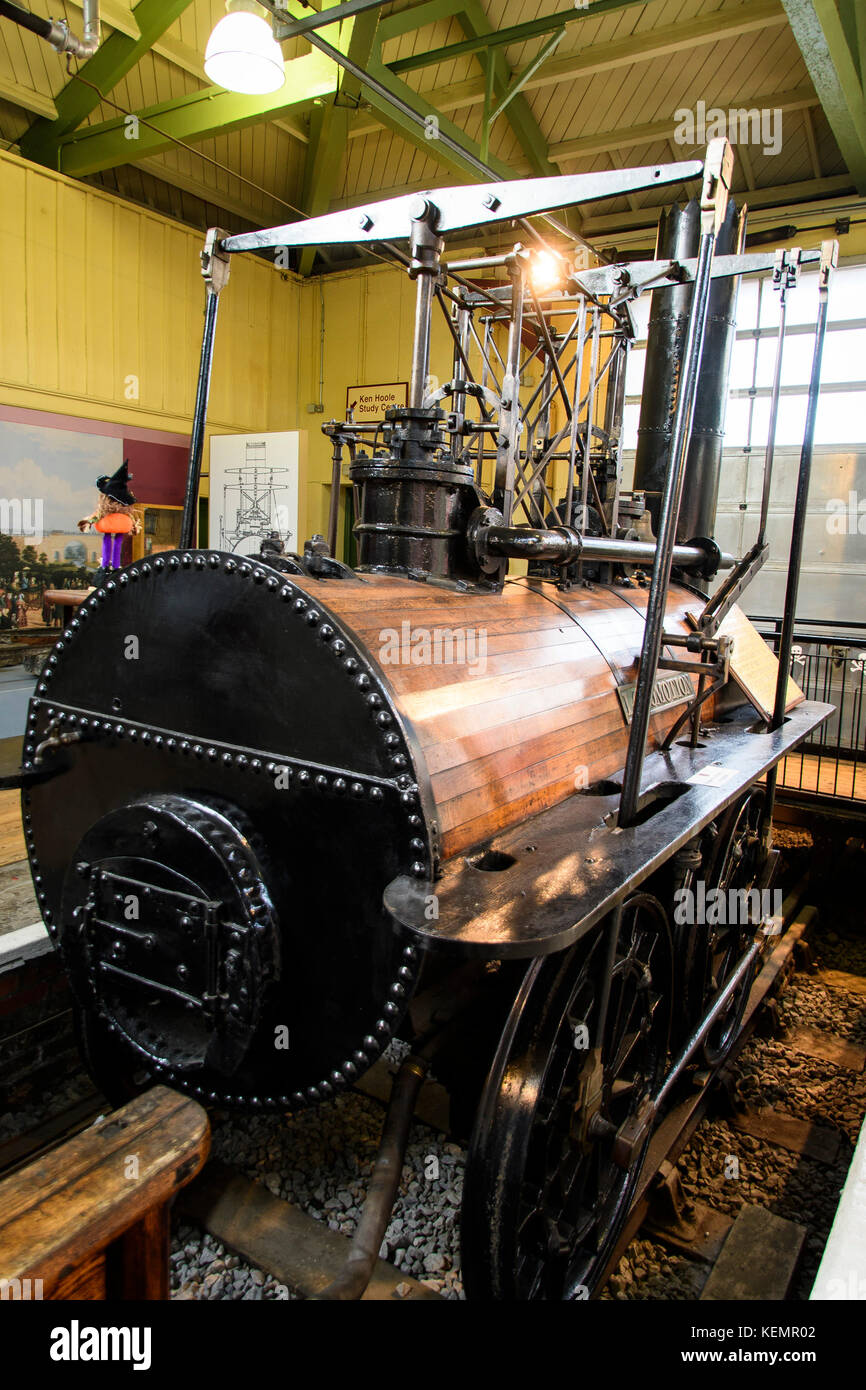 Stock Photo - Locomotion No. 1 was built by George Stephenson for the ...
