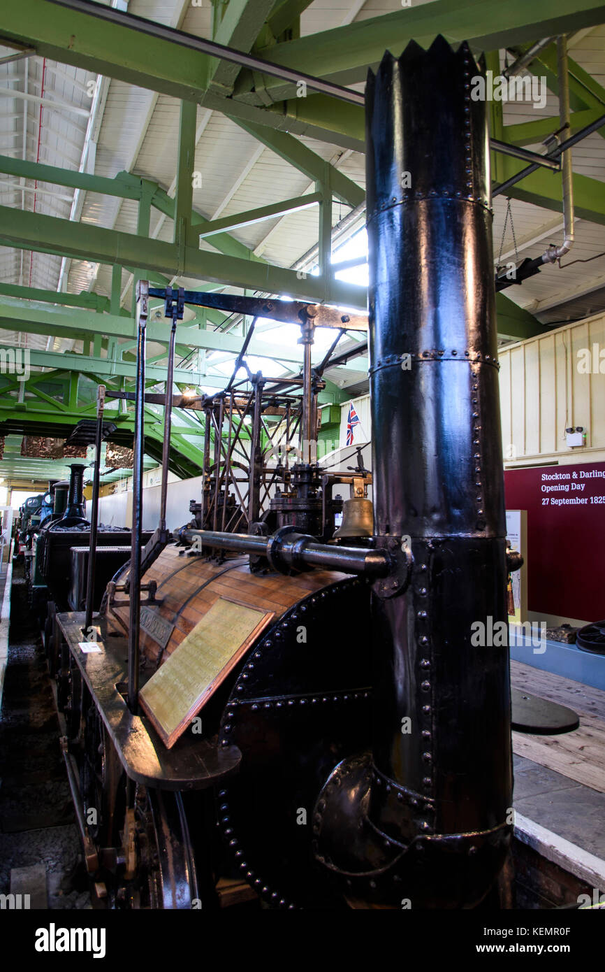 Stock Photo - Locomotion No. 1 was built by George Stephenson for the ...