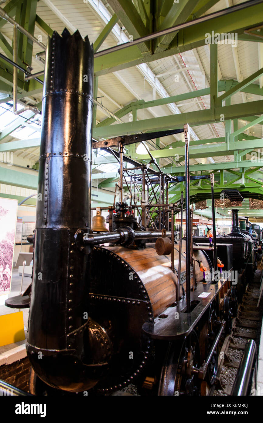 Stock Photo - Locomotion No. 1 was built by George Stephenson for the ...