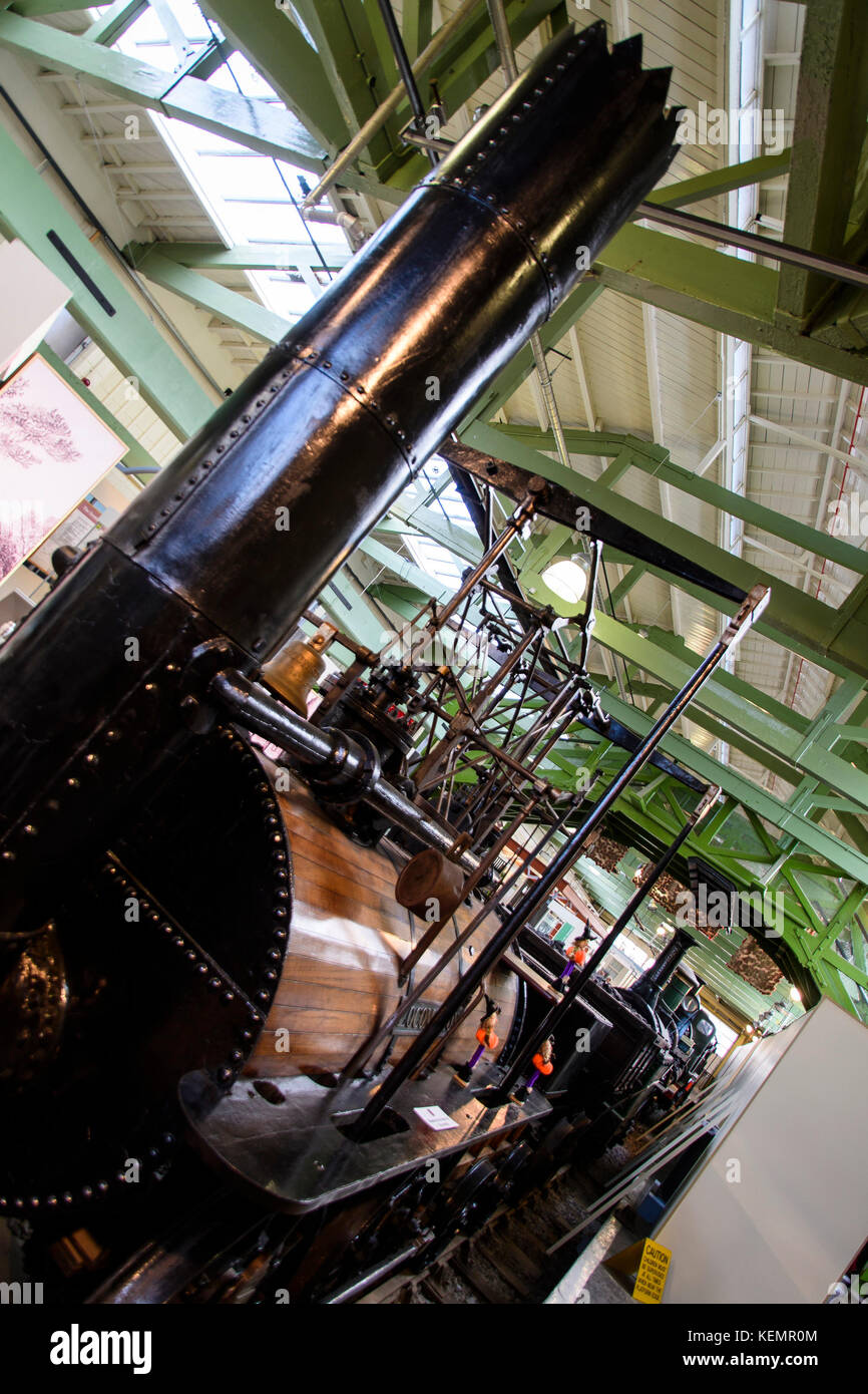 Stock Photo - Locomotion No. 1 was built by George Stephenson for the ...