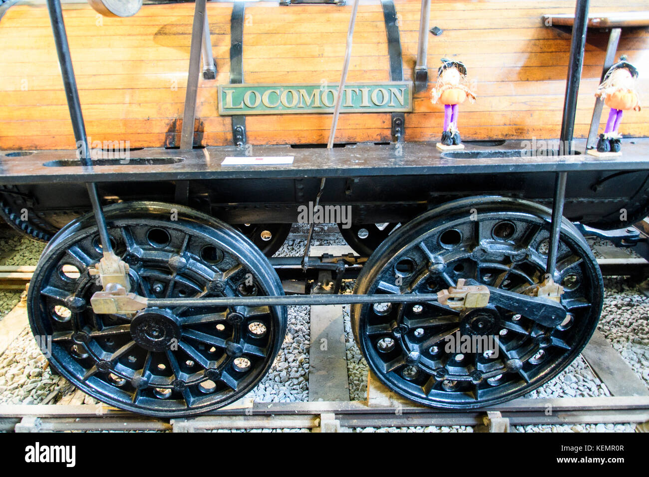 Stock Photo - Locomotion No. 1 was built by George Stephenson for the ...