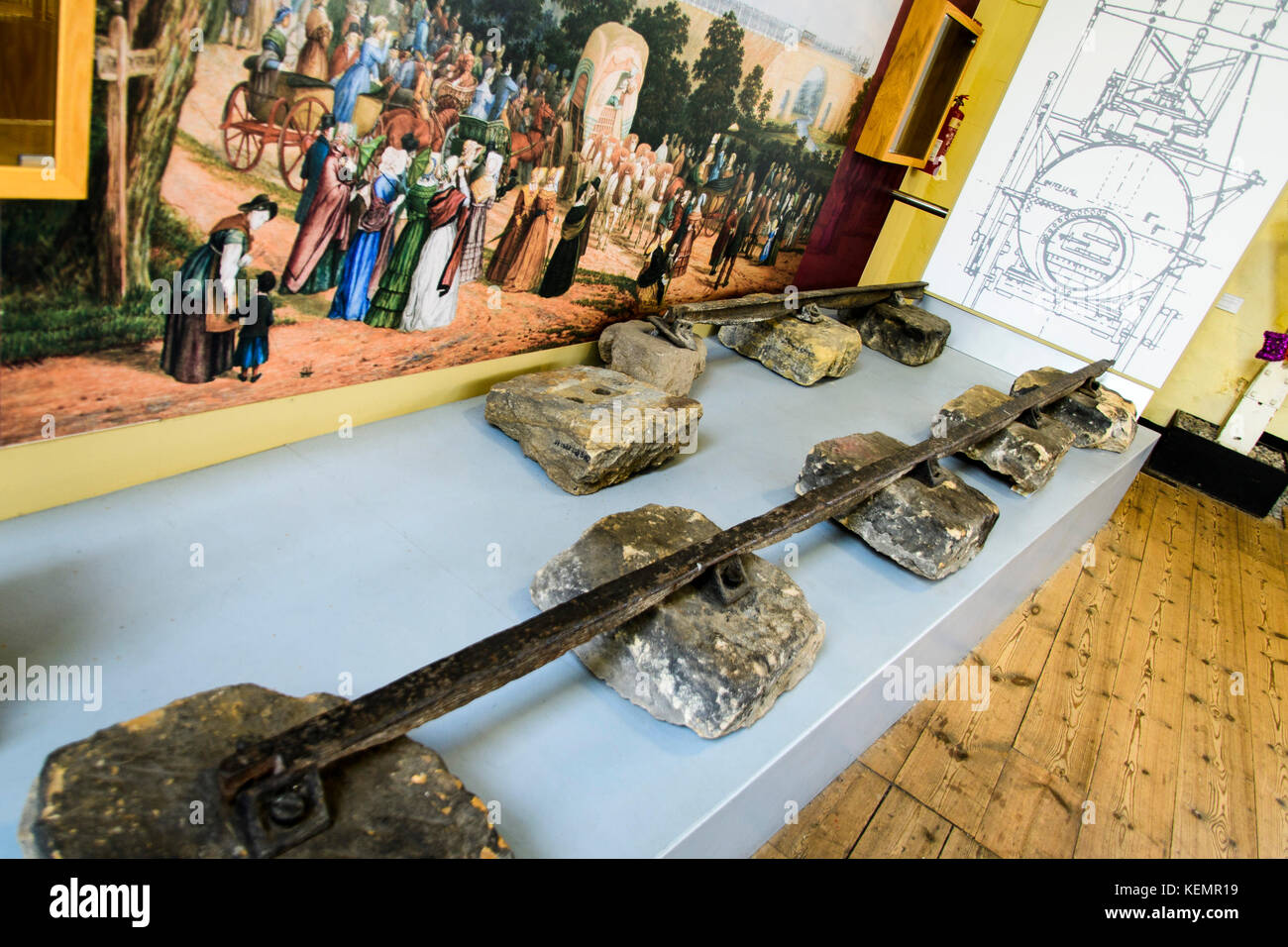 Stock Photo - Locomotion No. 1 was built by George Stephenson for the ...