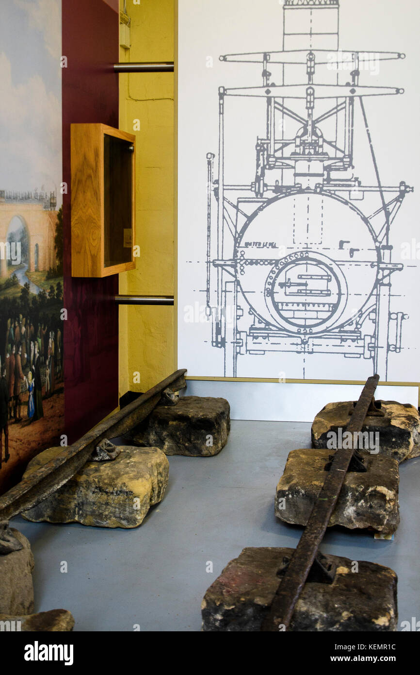 Stock Photo - Locomotion No. 1 was built by George Stephenson for the ...