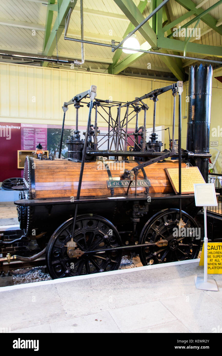 Stock Photo - Locomotion No. 1 was built by George Stephenson for the ...