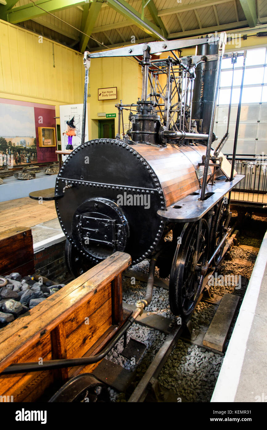 Stock Photo - Locomotion No. 1 was built by George Stephenson for the ...