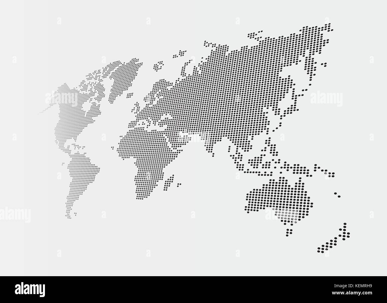 Distorted world map hi-res stock photography and images - Alamy