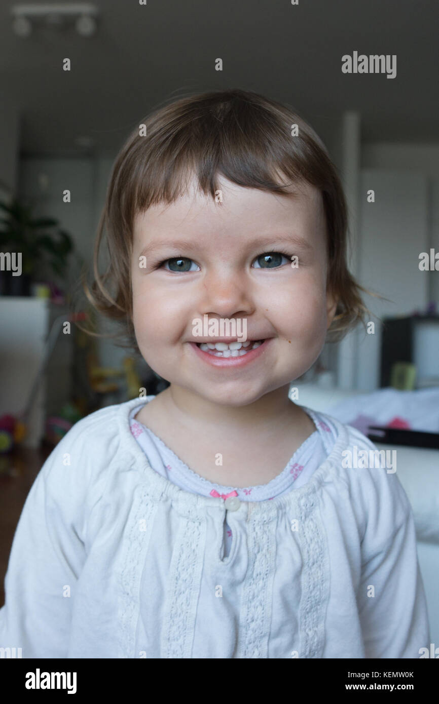 A child smiling Stock Photo - Alamy