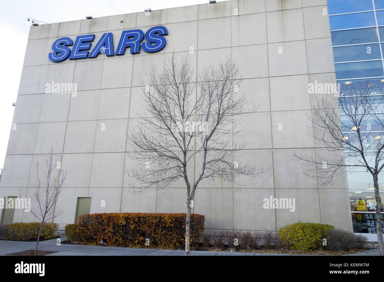 Sears Store Building Exterior in Southcentre Shopping Mall in South ...