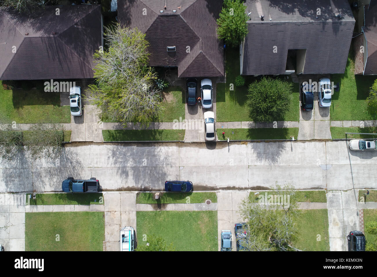 Resident, home in North West area of Houston, Texas Stock Photo - Alamy