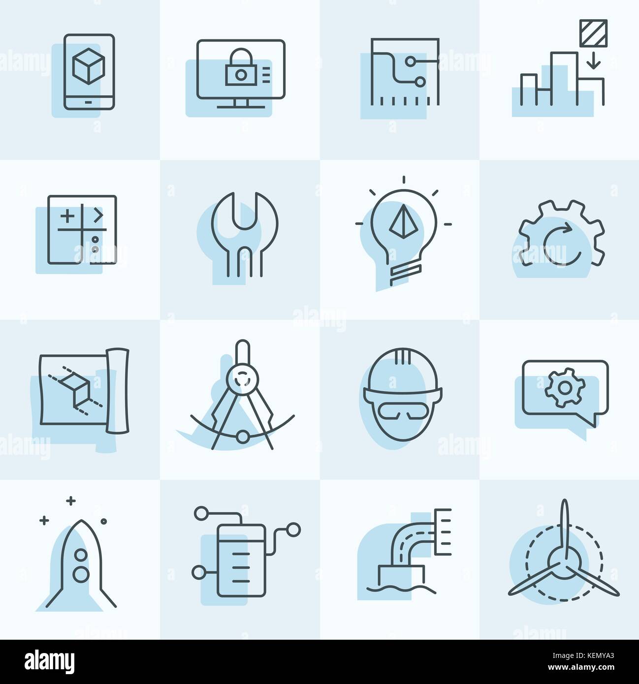 Mechanical electrical engineer Stock Vector Images - Alamy