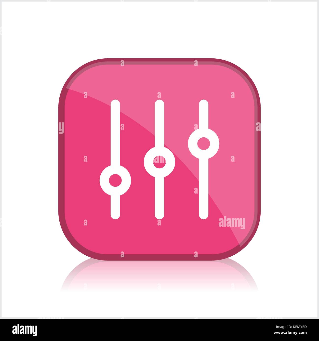 Web Button "Equalizer Stock Photo - Alamy