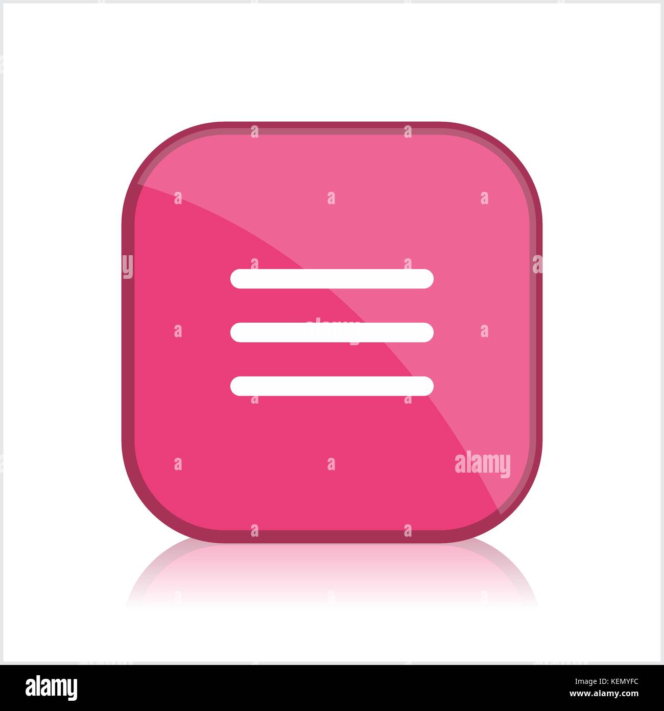 Web Button "Menu Stock Photo - Alamy