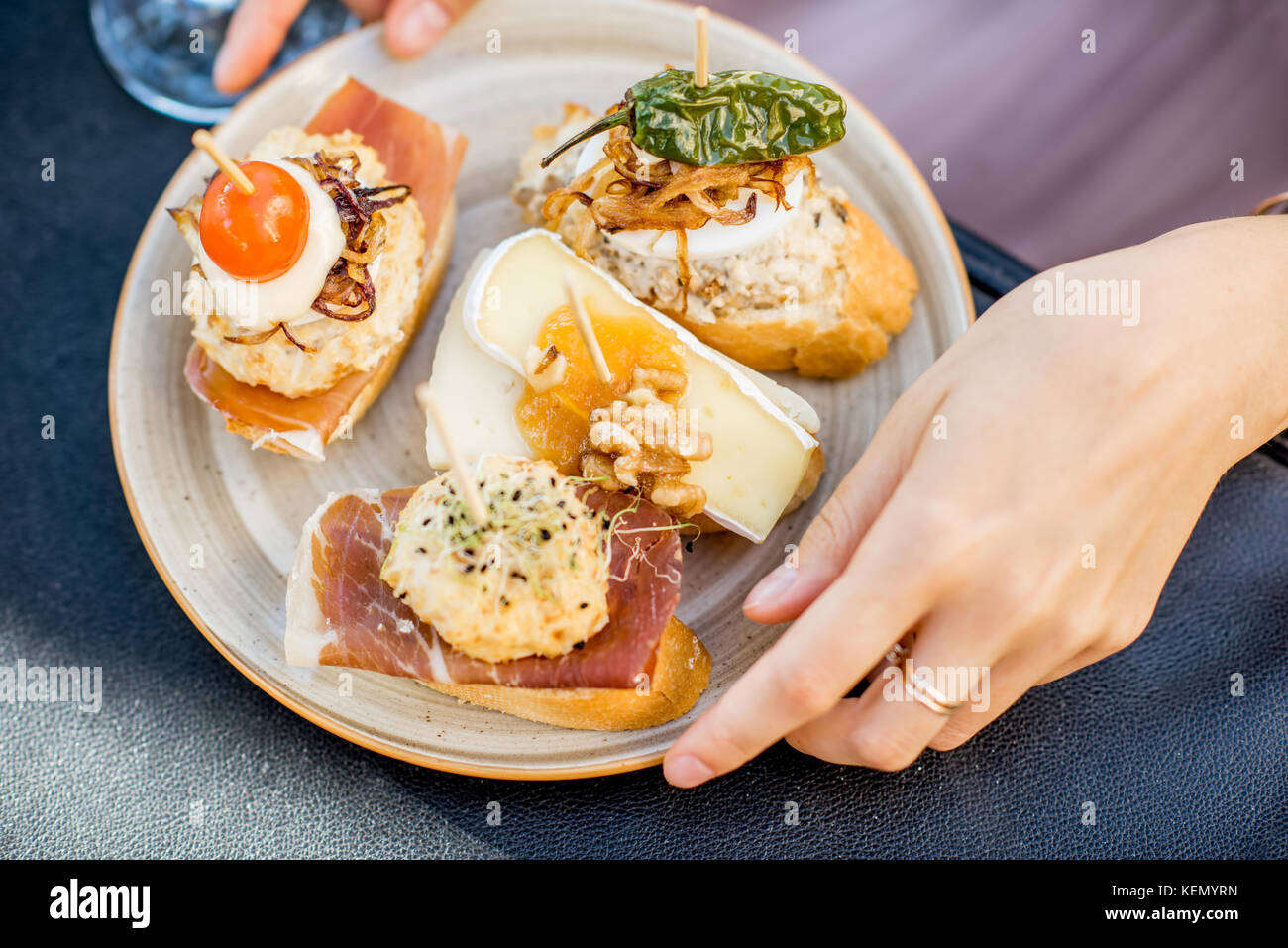 Pinchos spain hi-res stock photography and images - Alamy