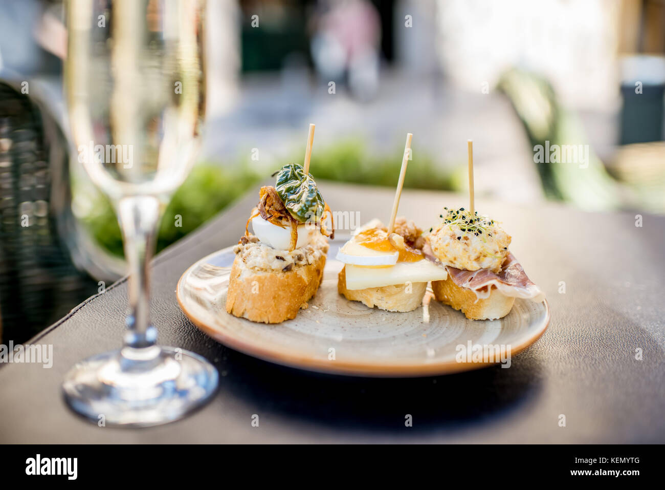 Spanish tapas pinchos hi-res stock photography and images - Alamy