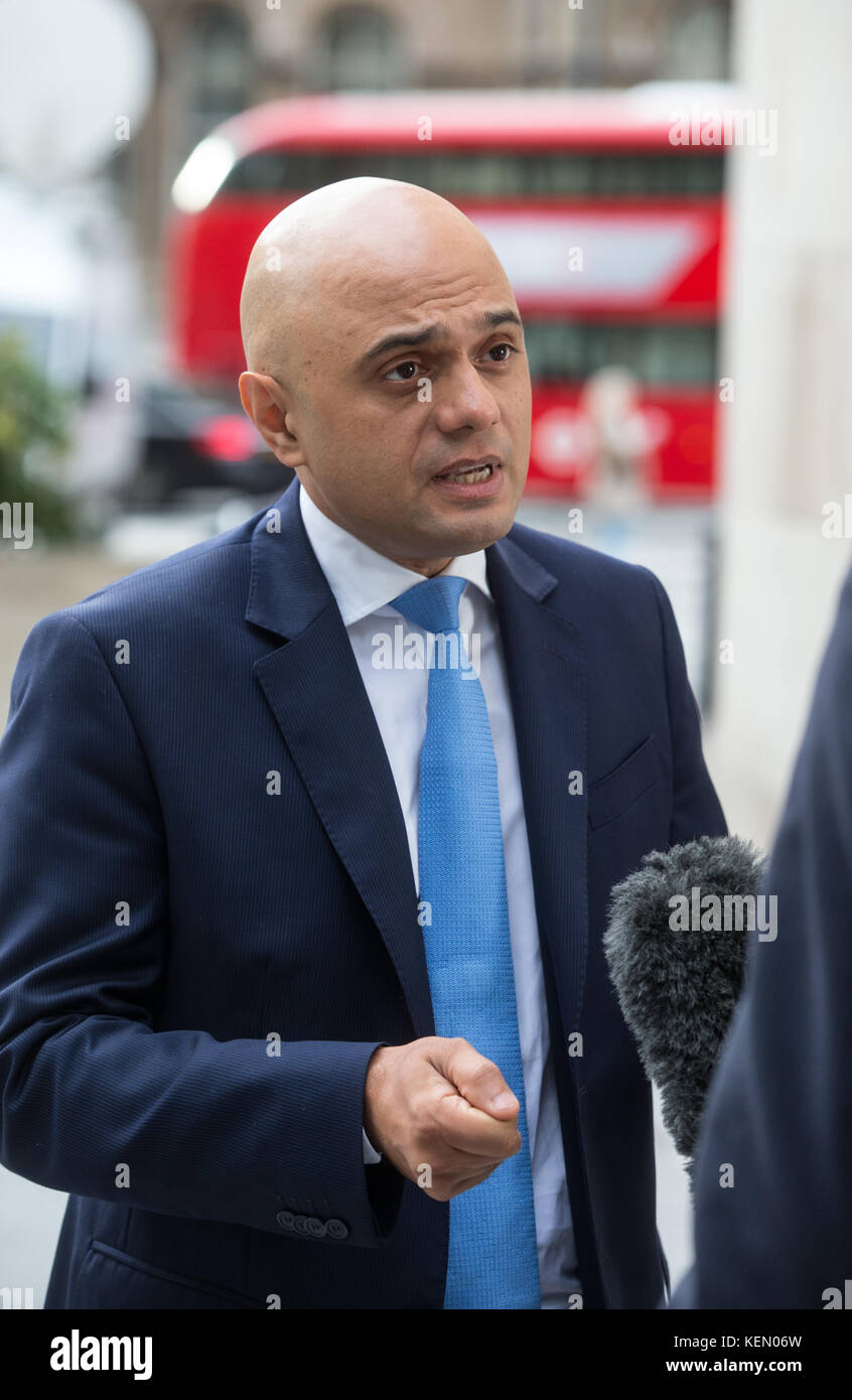 Sajid Javid, Secretary of State for Communities and Local Government ...