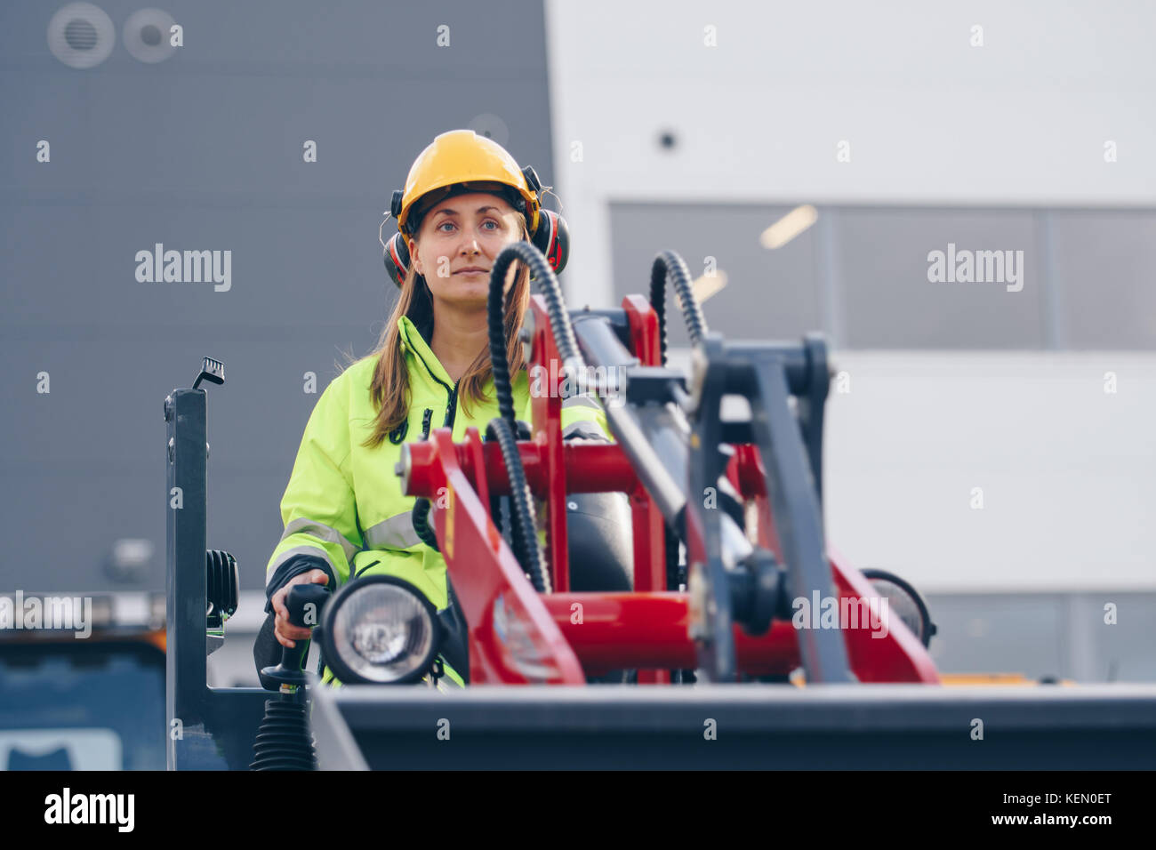 Heavy equipment operator hi-res stock photography and images - Alamy