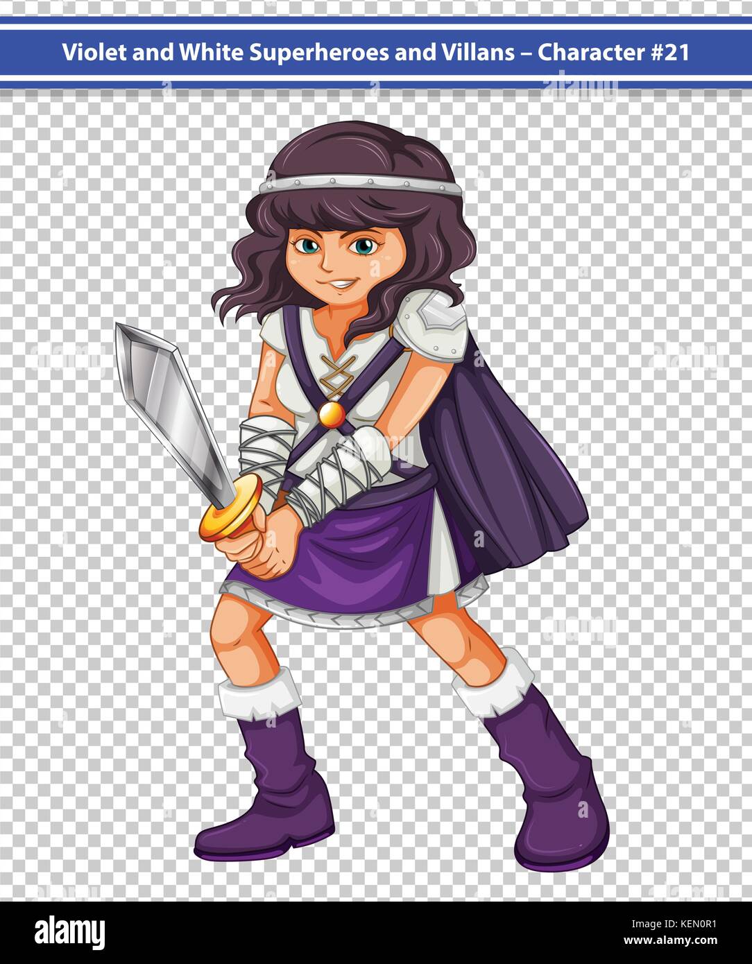 Female viking drawing hi-res stock photography and images - Alamy