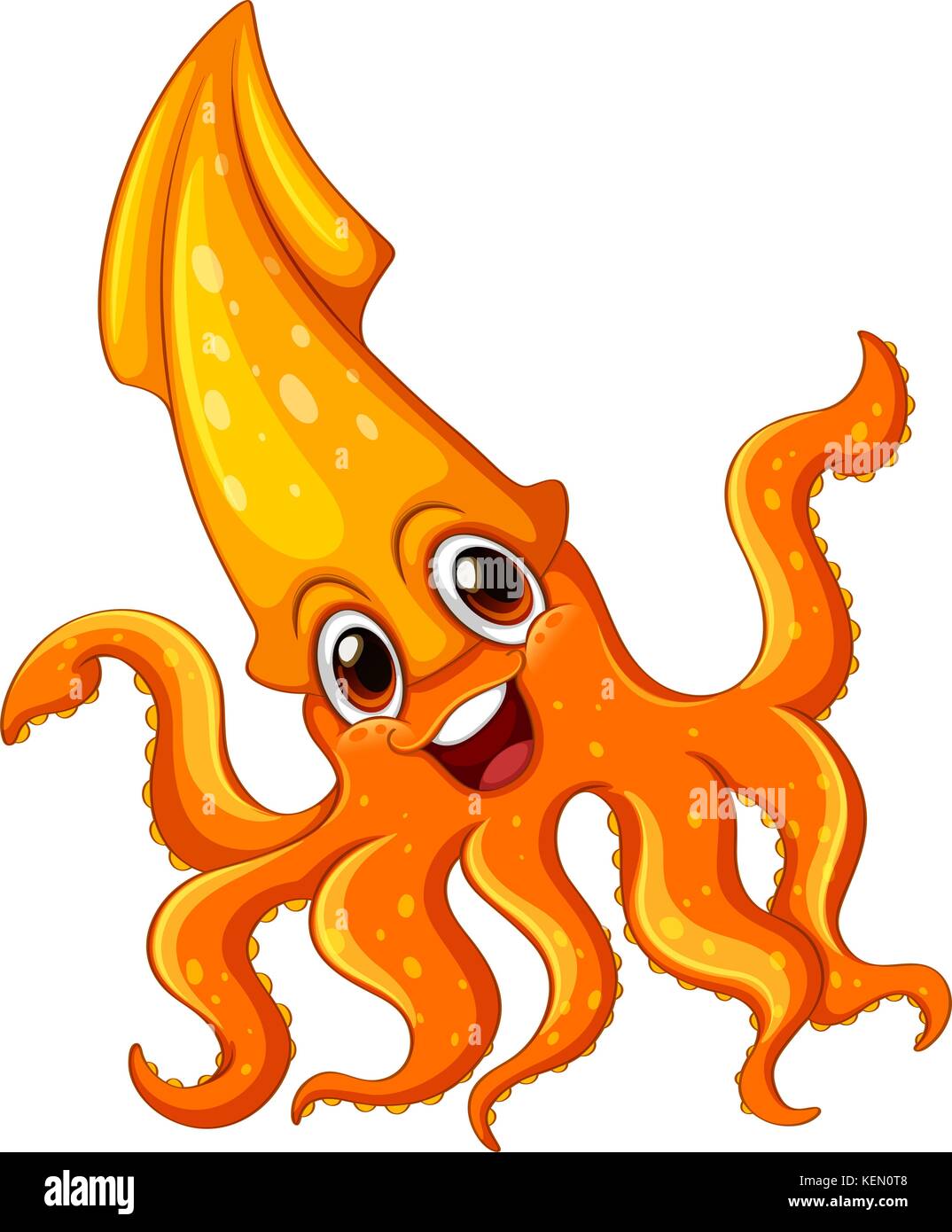 Squid legs squid legs Stock Vector Images - Alamy