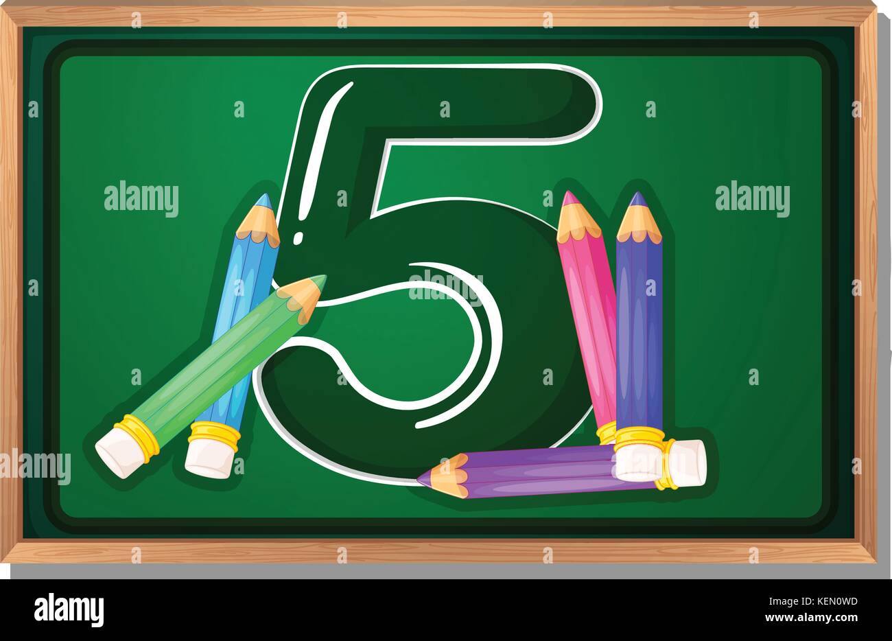 Five edges Stock Vector Images - Alamy