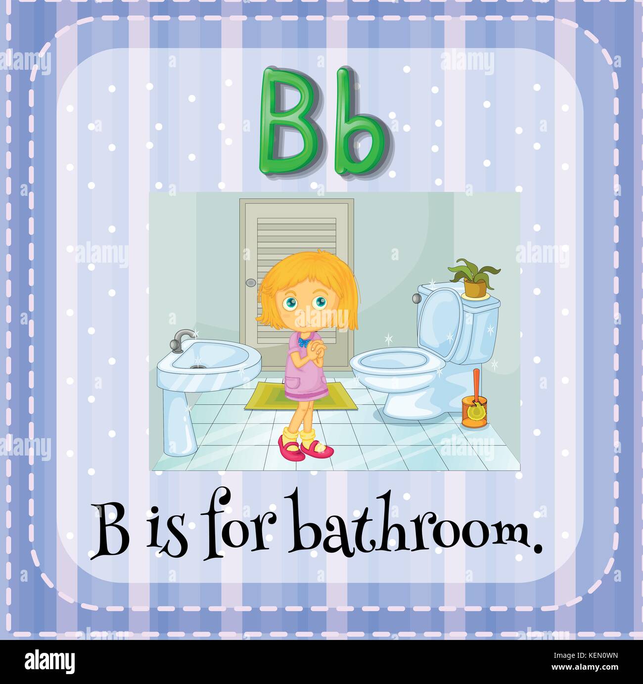 English restroom sign Stock Vector Images - Alamy