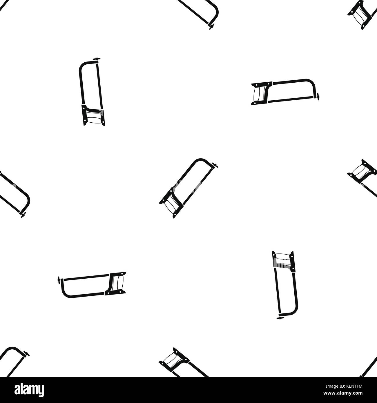 Hacksaw pattern seamless black Stock Vector Image & Art - Alamy