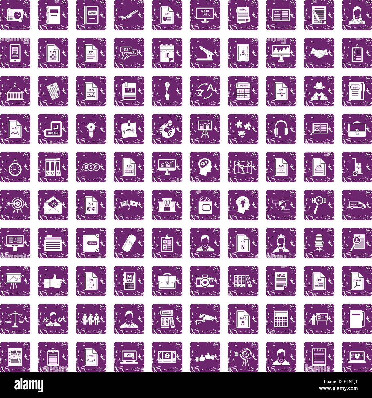 Purple paper airplane Stock Vector Images - Alamy