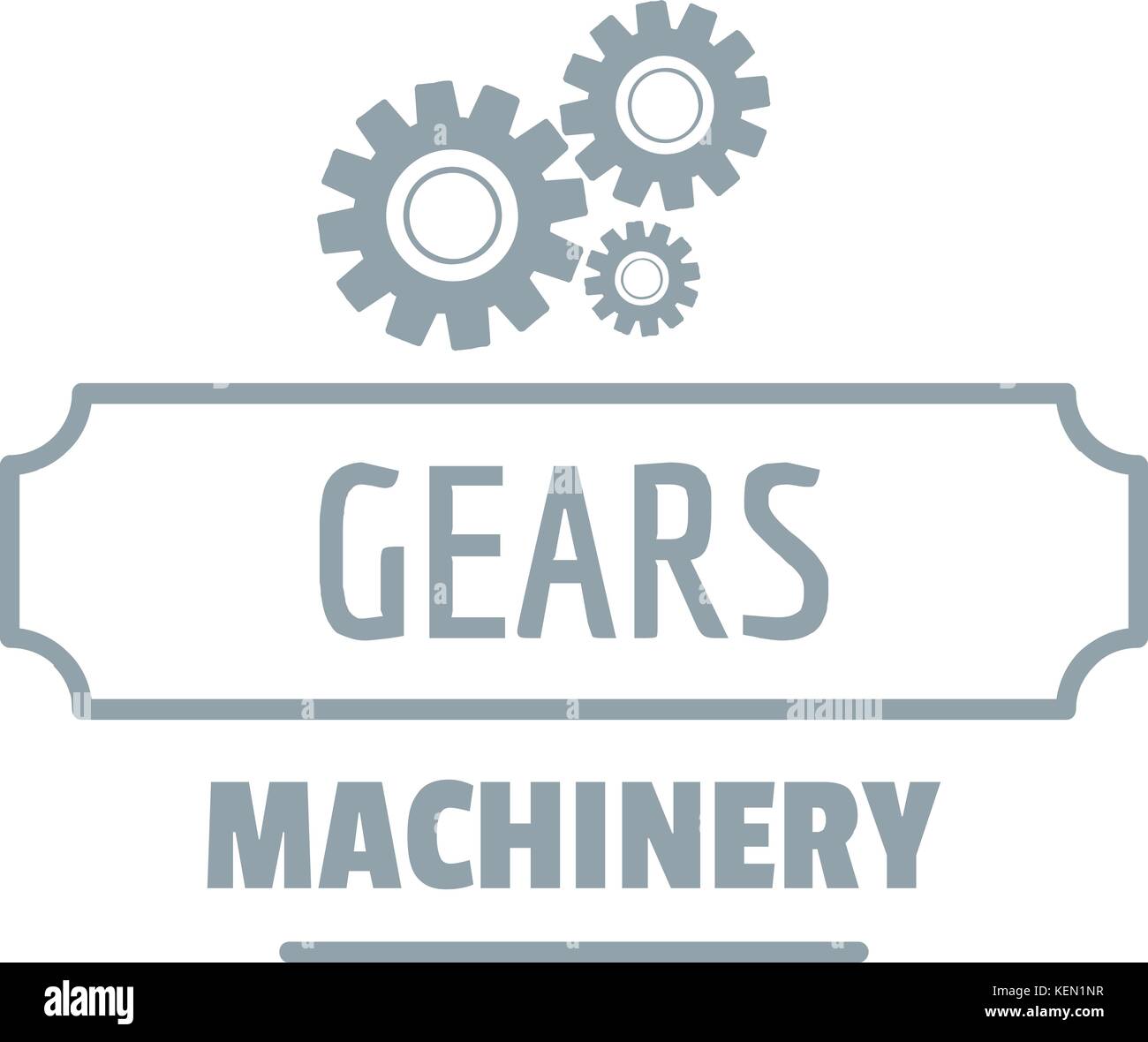 Process machinery logo, simple gray style Stock Vector Image & Art - Alamy