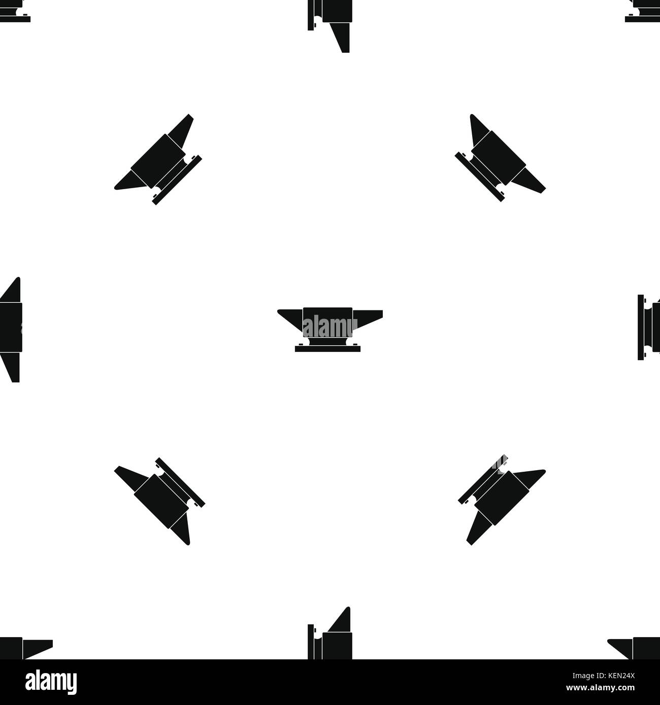 Anvil pattern seamless black Stock Vector Image & Art - Alamy