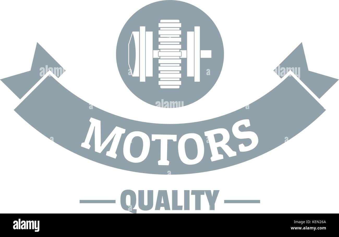 Power machinery logo, simple gray style Stock Vector Image & Art - Alamy