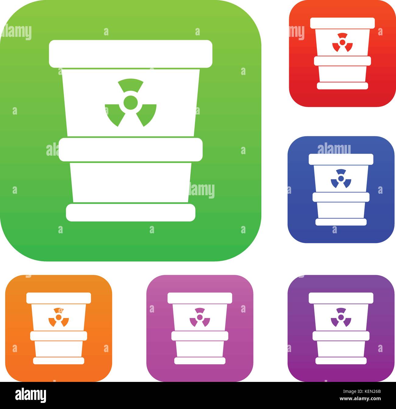 Trash bin radioactive hazardous waste hi-res stock photography and ...