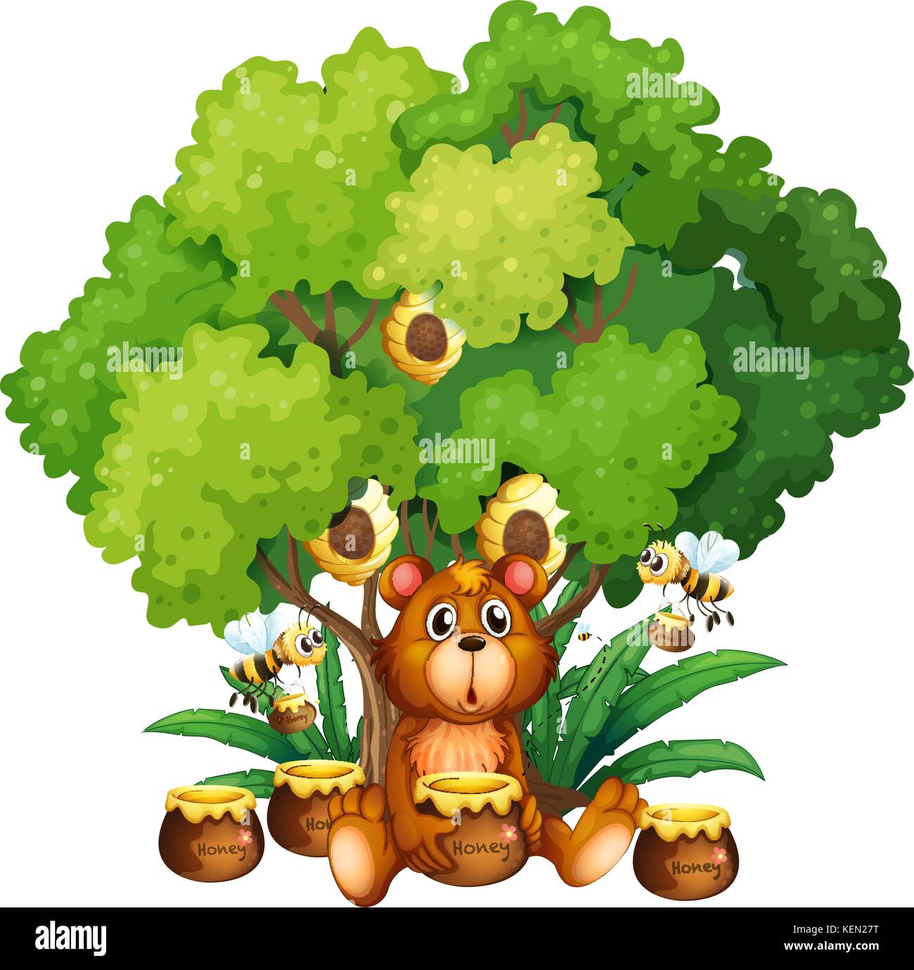Furry Leaves Stock Vector Images - Alamy