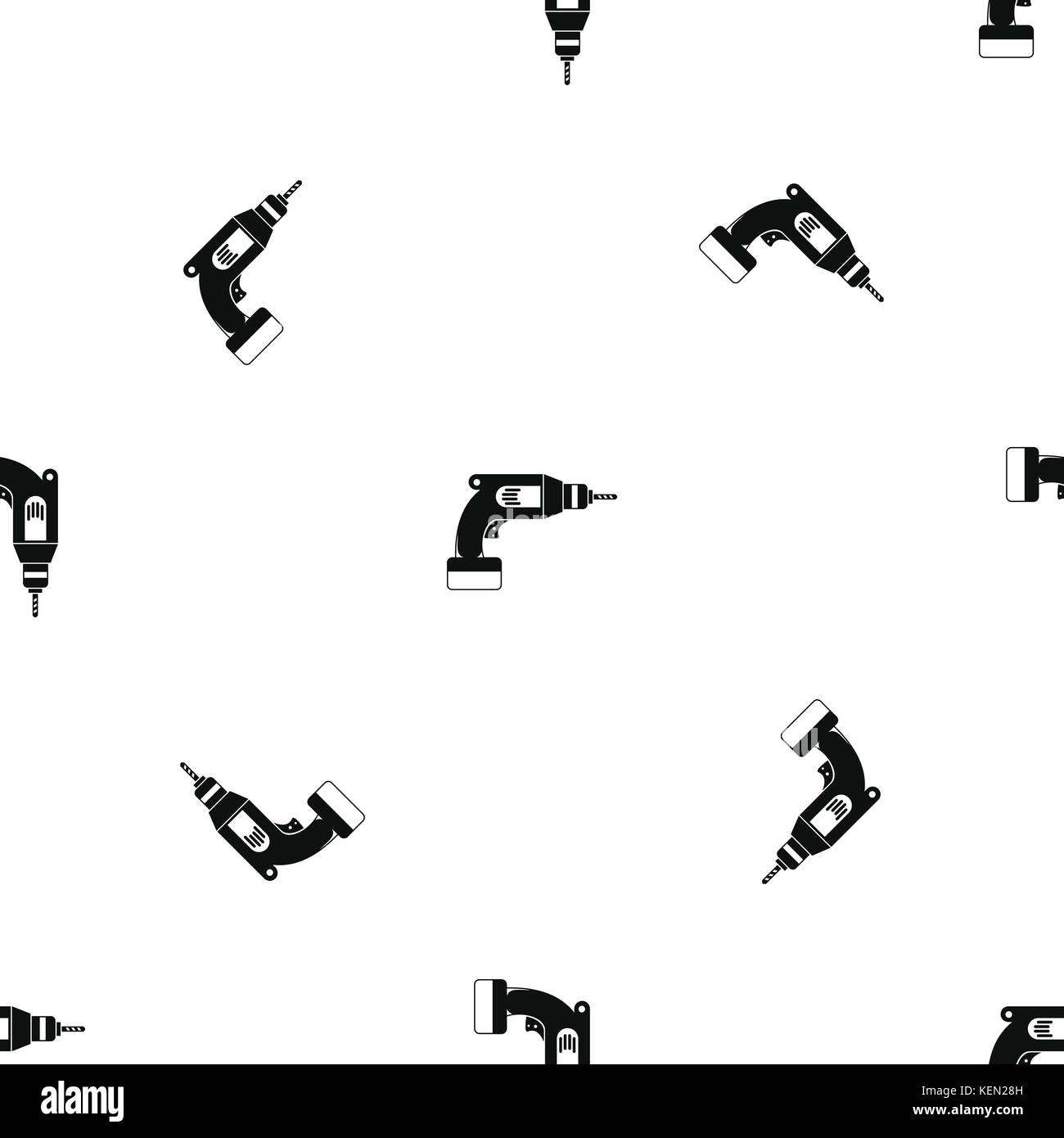 Drill pattern seamless black Stock Vector Image & Art - Alamy