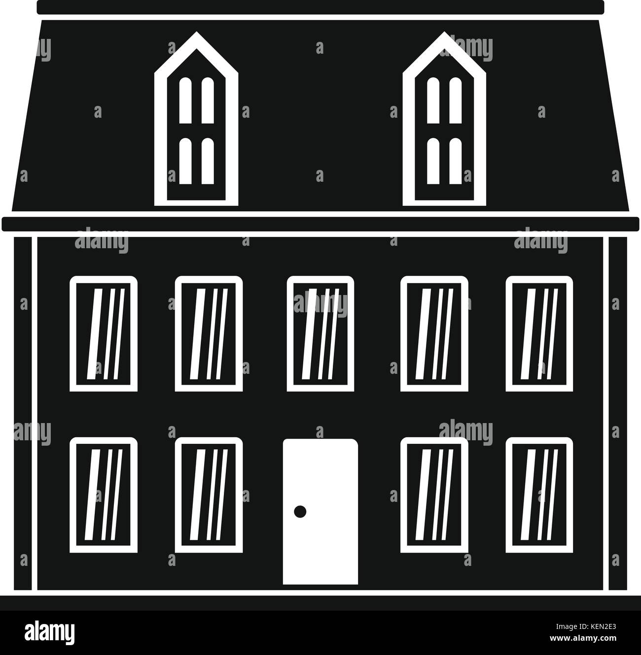 House icon, simple style Stock Vector Image & Art - Alamy