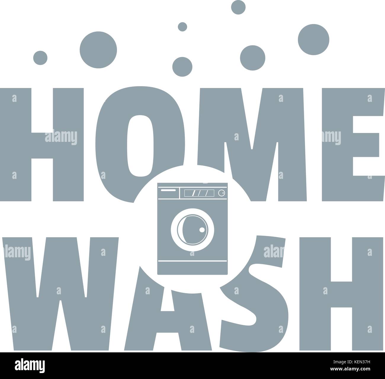 Home wash logo, simple gray style Stock Vector Image & Art - Alamy