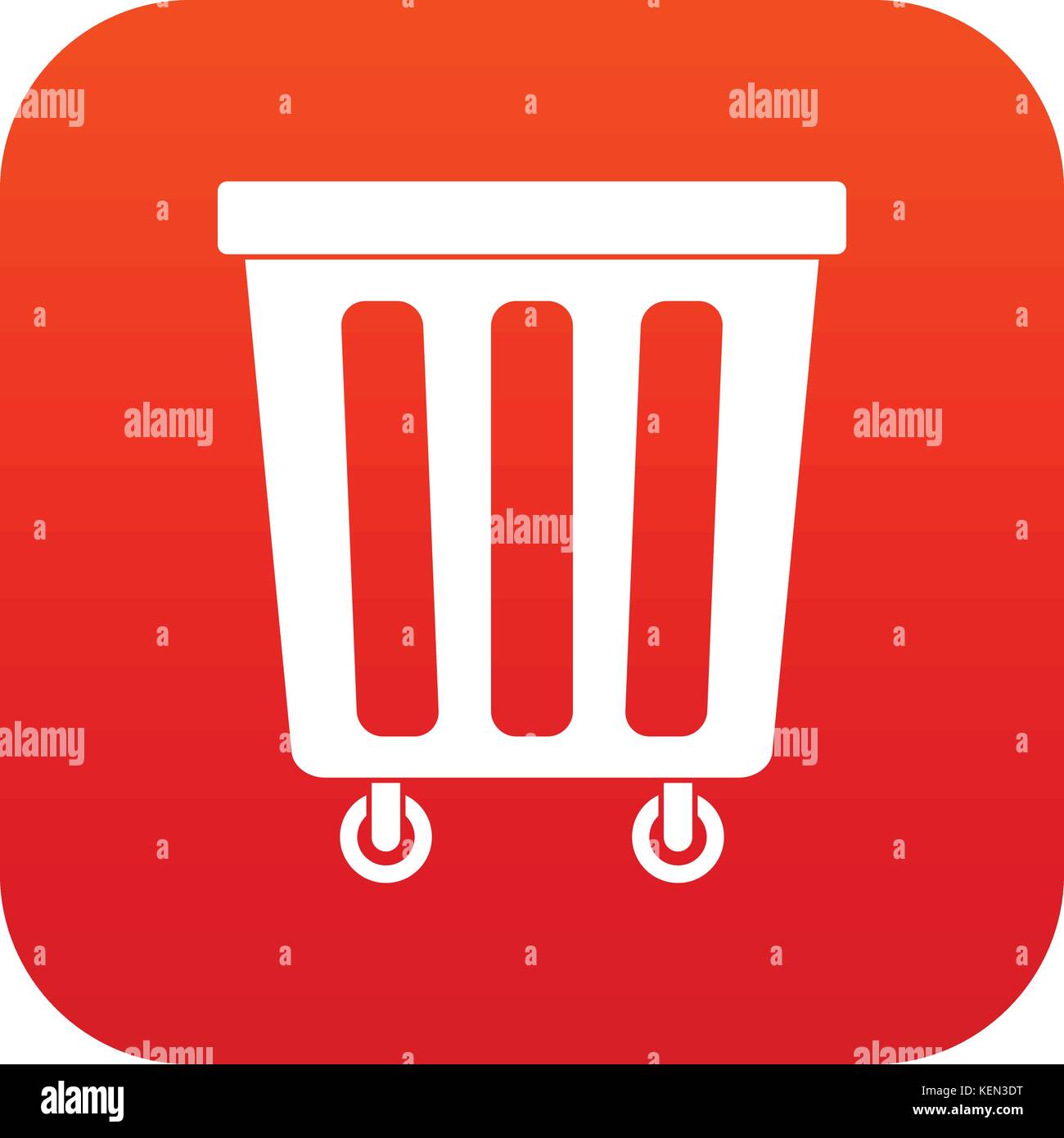 Wheeled garbage Stock Vector Images - Alamy