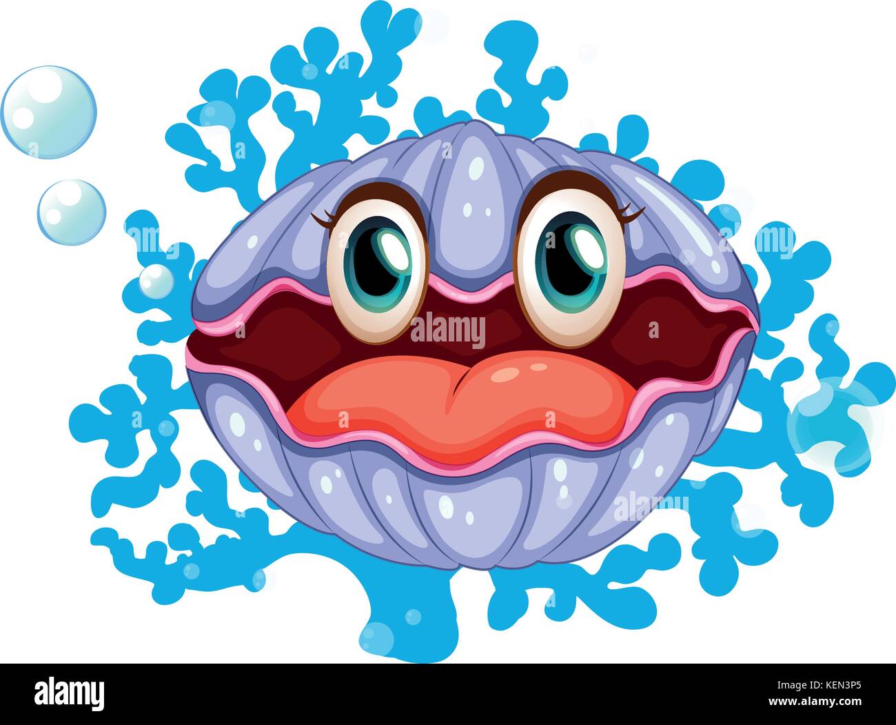 Shell mouth Stock Vector Images - Alamy