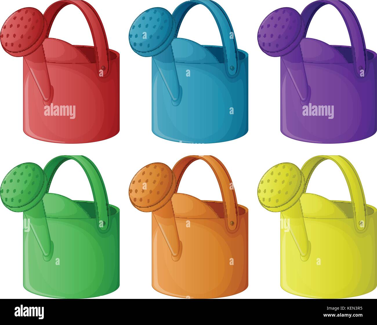 Set white cans on Stock Vector Images - Alamy