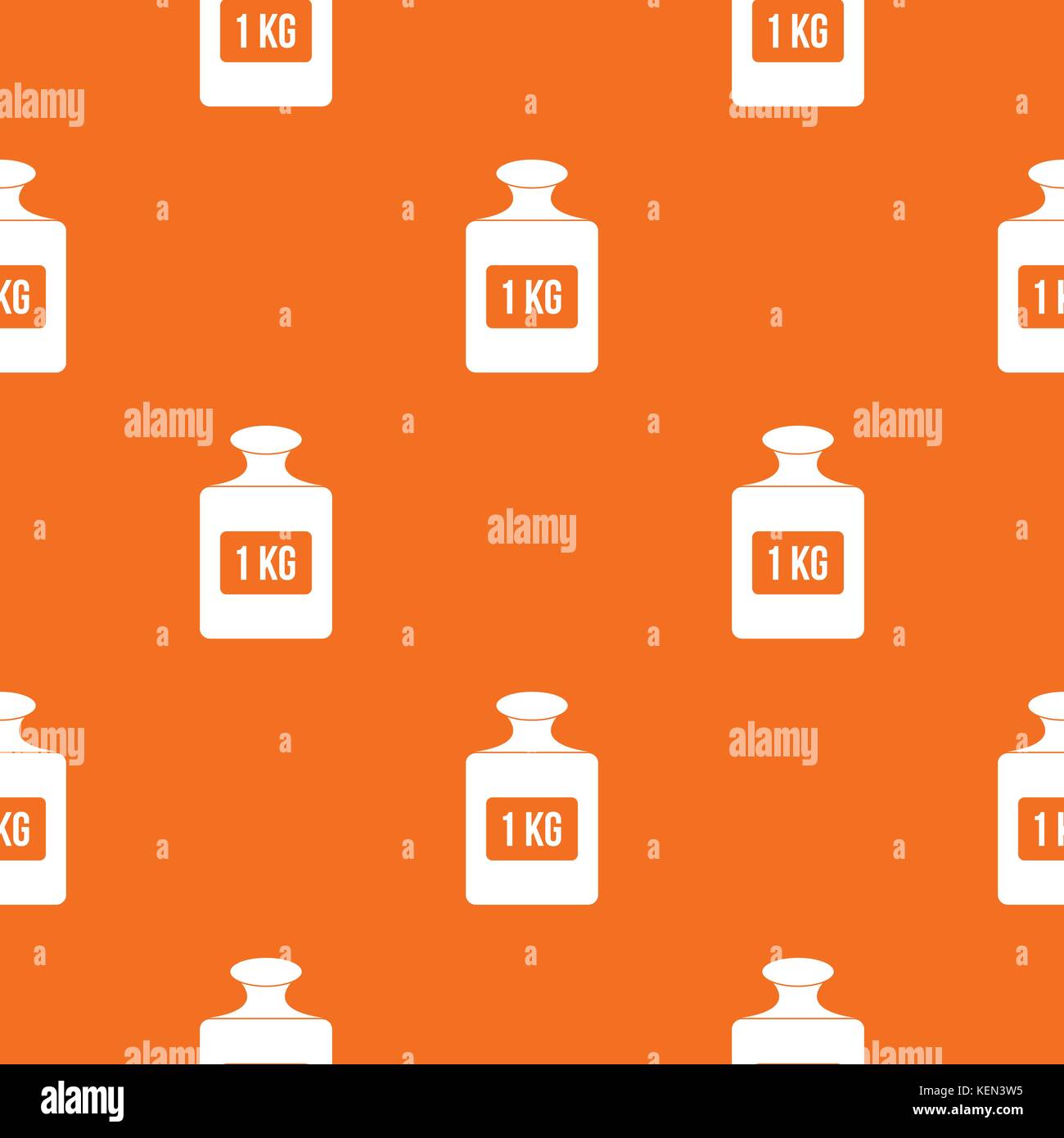One kilogram weight pattern, simple style Stock Vector Image & Art - Alamy