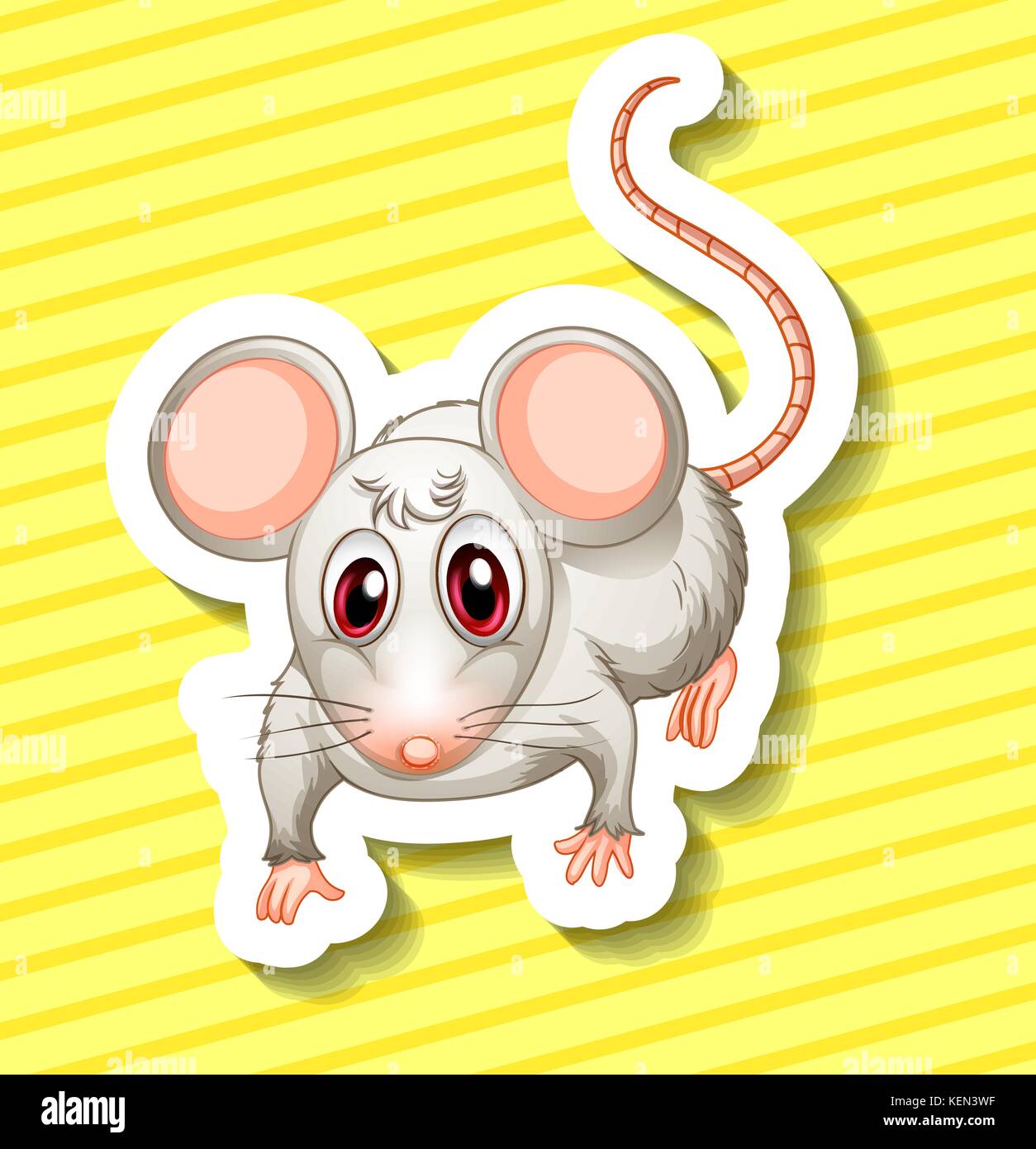Yellow lab mouse Stock Vector Images - Alamy