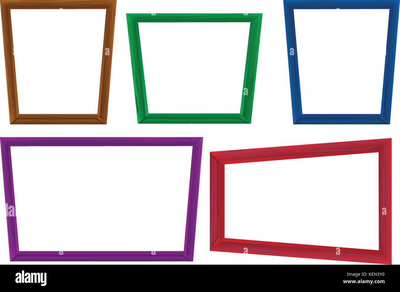 Many frames Stock Vector Images - Alamy