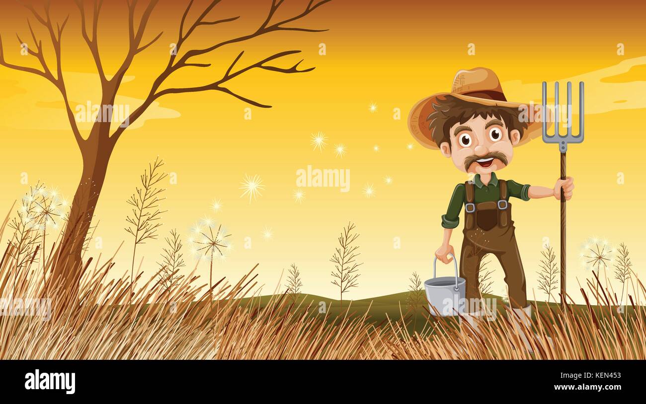 Smiling man outside Stock Vector Images - Alamy