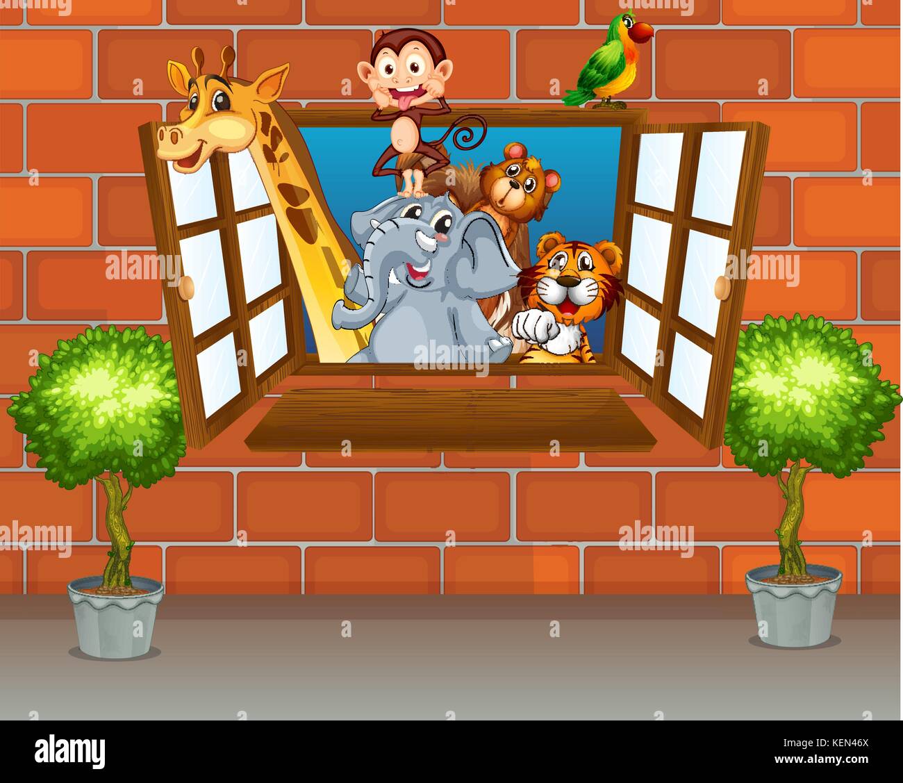 Drywall Stock Vector Images - Alamy