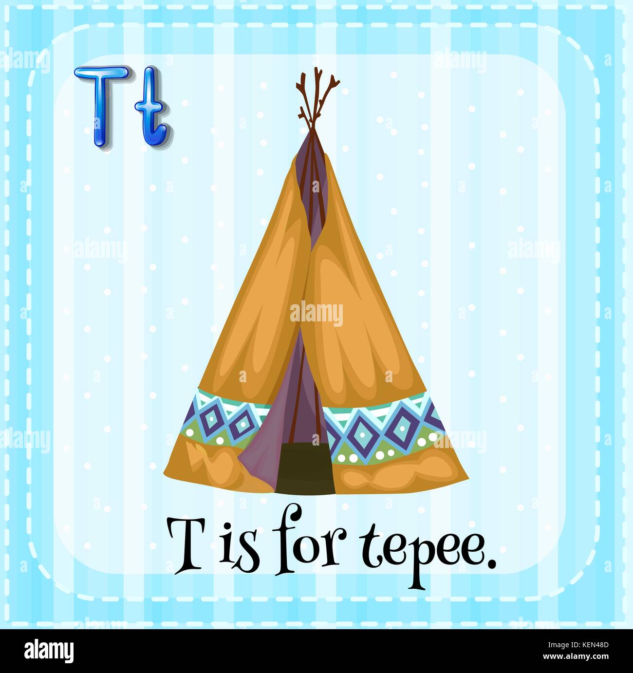 Tepee drawing hi-res stock photography and images - Alamy