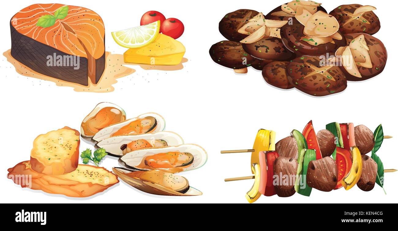 Indian vegan dish Stock Vector Images - Alamy