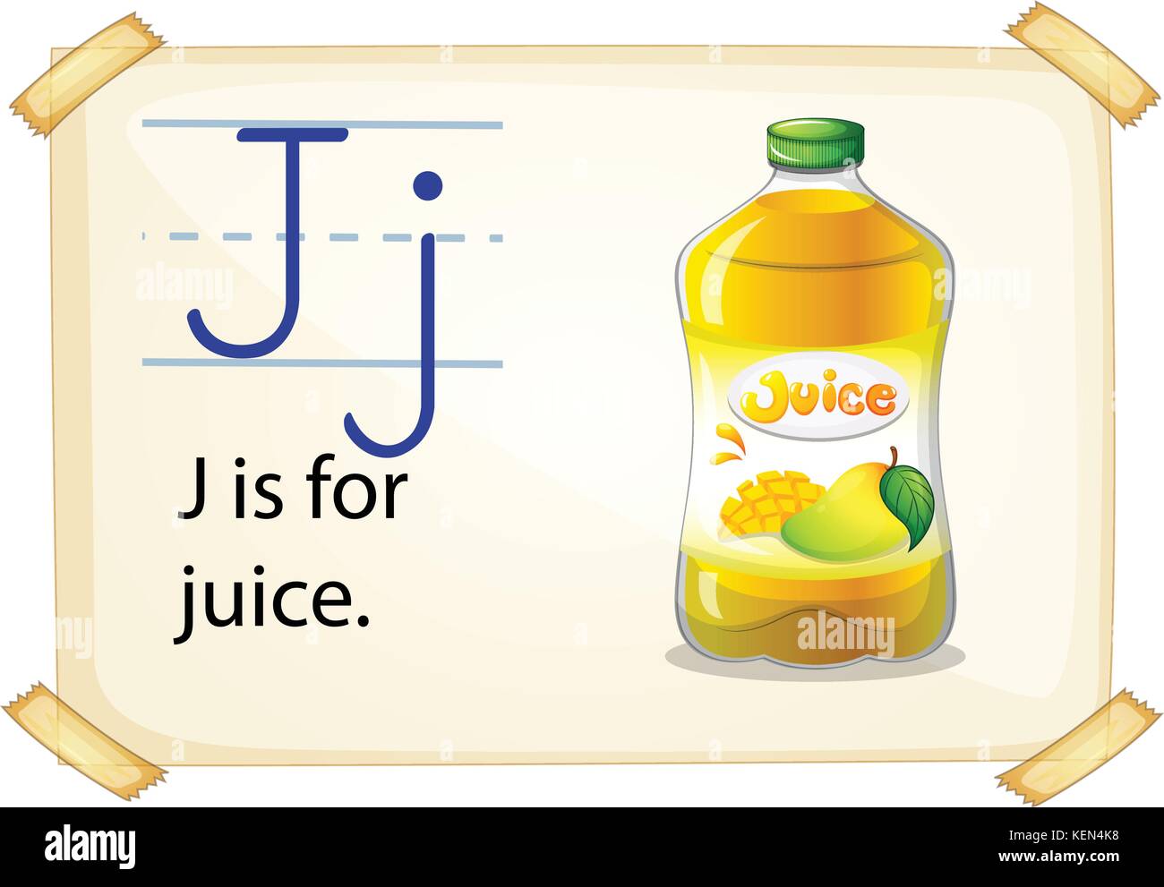 J is for juice Cut Out Stock Images & Pictures - Alamy