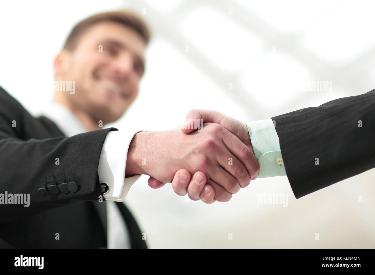 Success concept in business - handshake of partners Stock Photo - Alamy