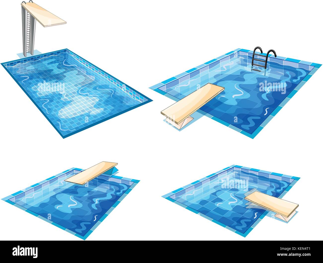 Water pools edges Stock Vector Images - Alamy