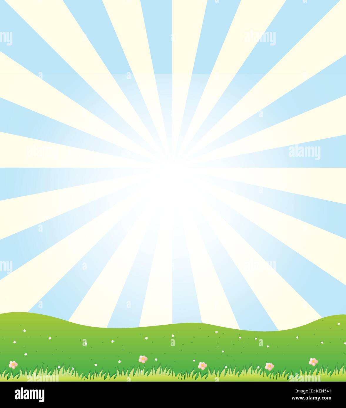 Cartoon sun shinning hi-res stock photography and images - Alamy