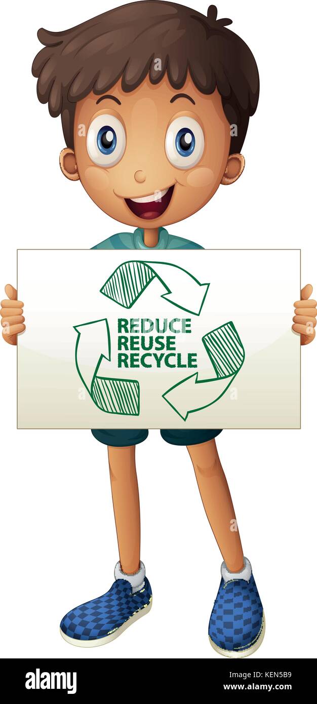 Reduce Reuse Recycle For Kids Clipart