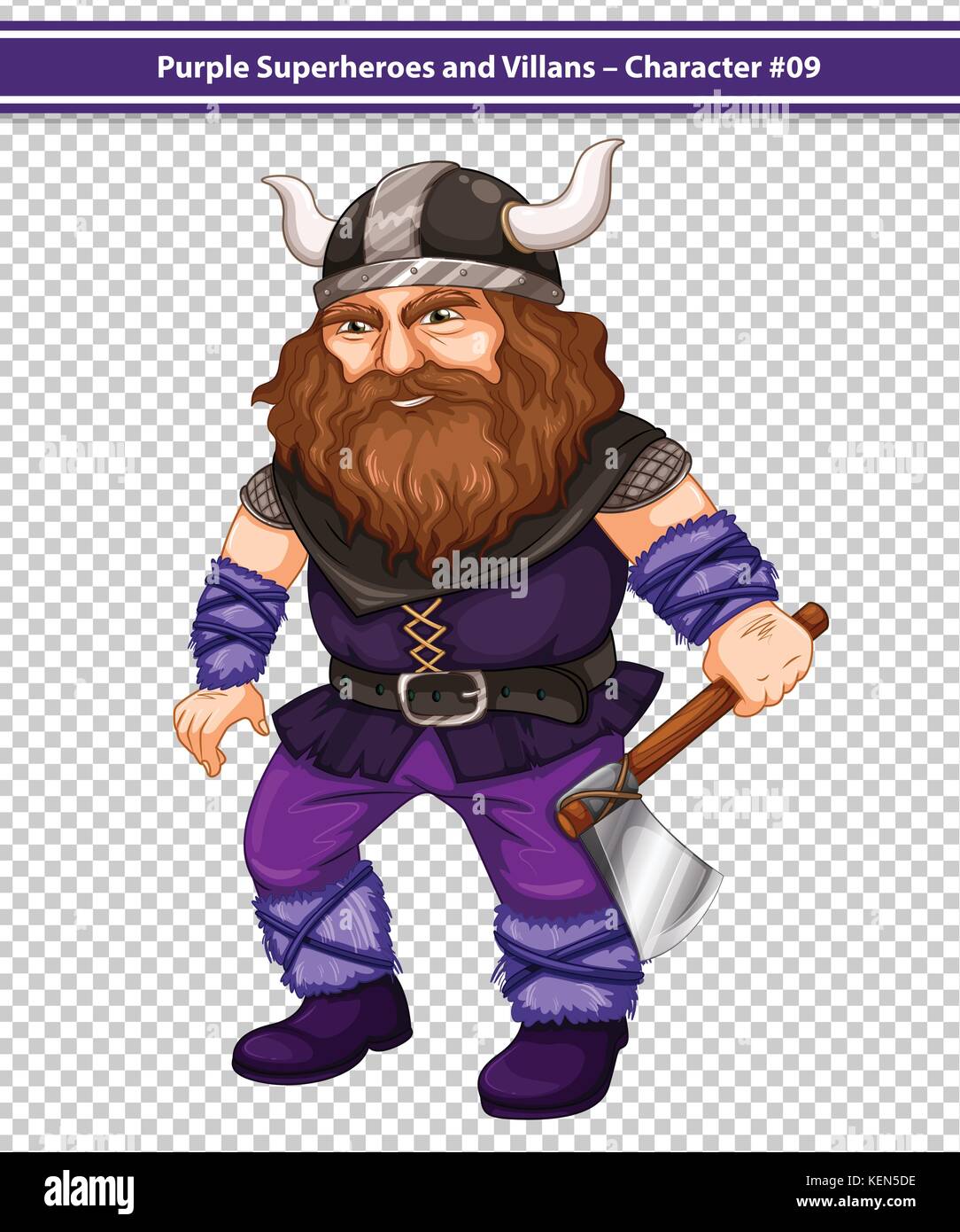 illustration of a male viking Stock Vector Image & Art - Alamy